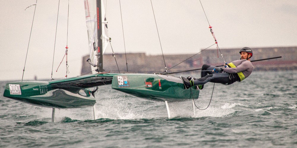F1X Foiling Catamaran - Foiling Multihull | DNA Performance Sailing