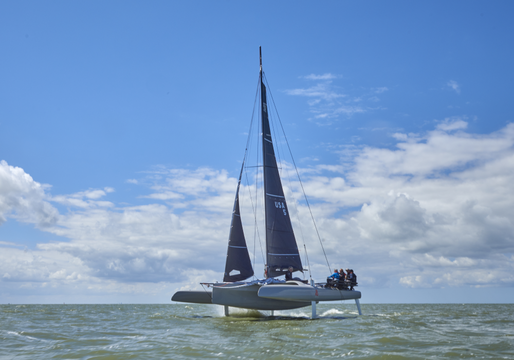 TF10 Hydrofoiling Trimaran - Hydrofoil | DNA Performance Sailing