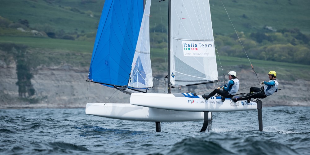 Nacra 17 Hydrofoiling Catamaran - Hydrofoil | DNA Performance Sailing