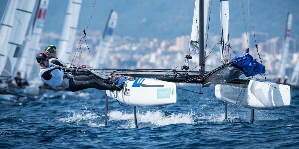 Nacra 17 Hydrofoiling Catamaran - Hydrofoil | DNA Performance Sailing